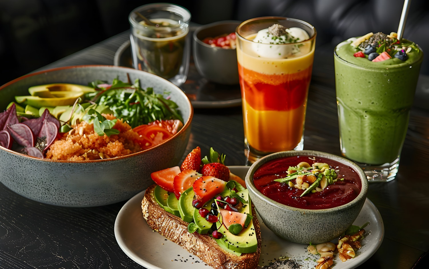 Lummi Photo - Vibrant Healthy Food Spread