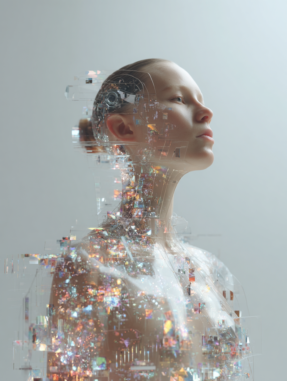 Futuristic Human Fusion Photo on Lummi