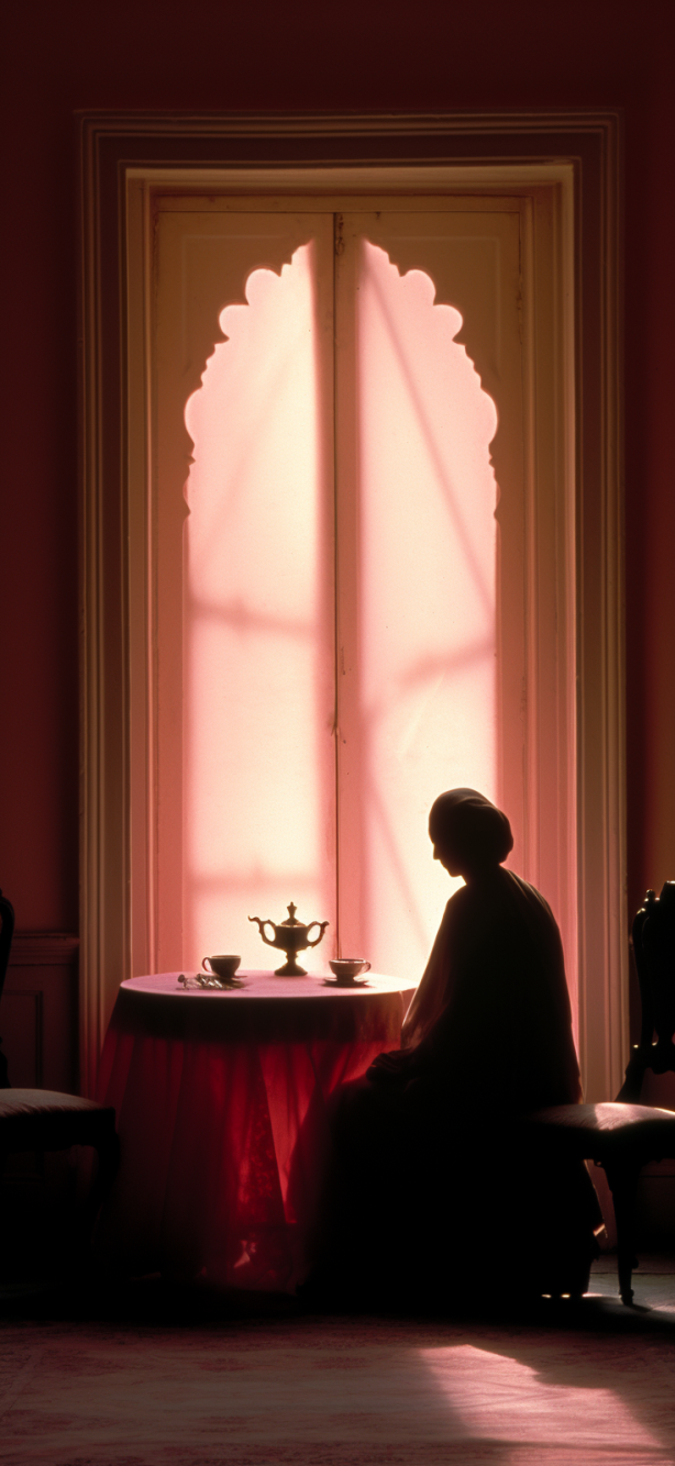 Contemplative Solitude at Twilight Tea Photo on Lummi