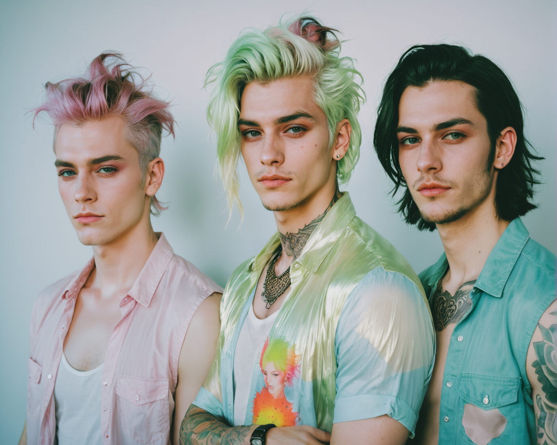 Stylish Trio Portrait Photo on Lummi