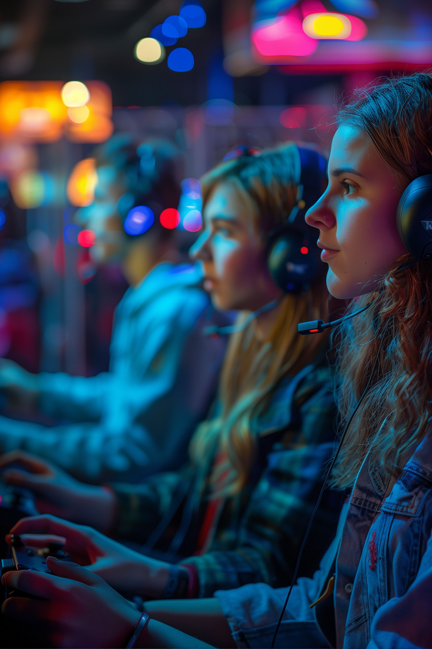 Gaming Concentration Photo on Lummi