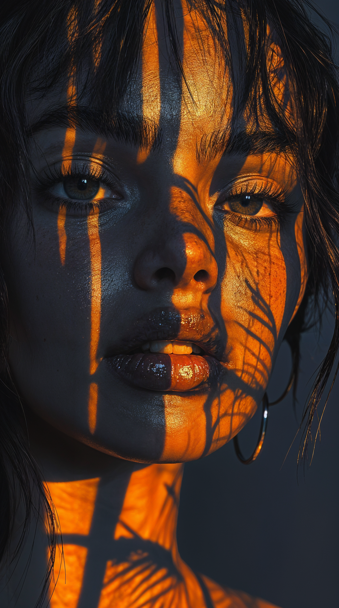 Dramatic Portrait Photo on Lummi