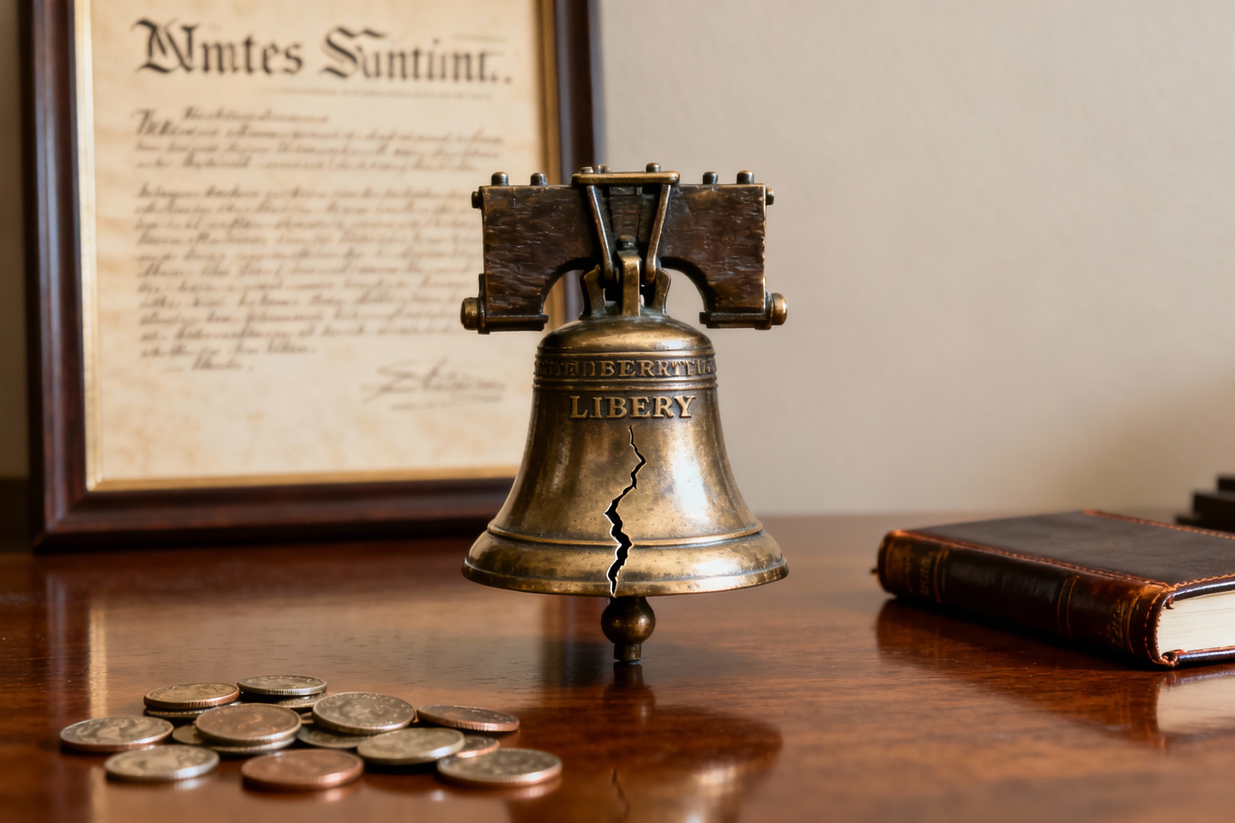 Miniature Liberty Bell Photo on Lummi
