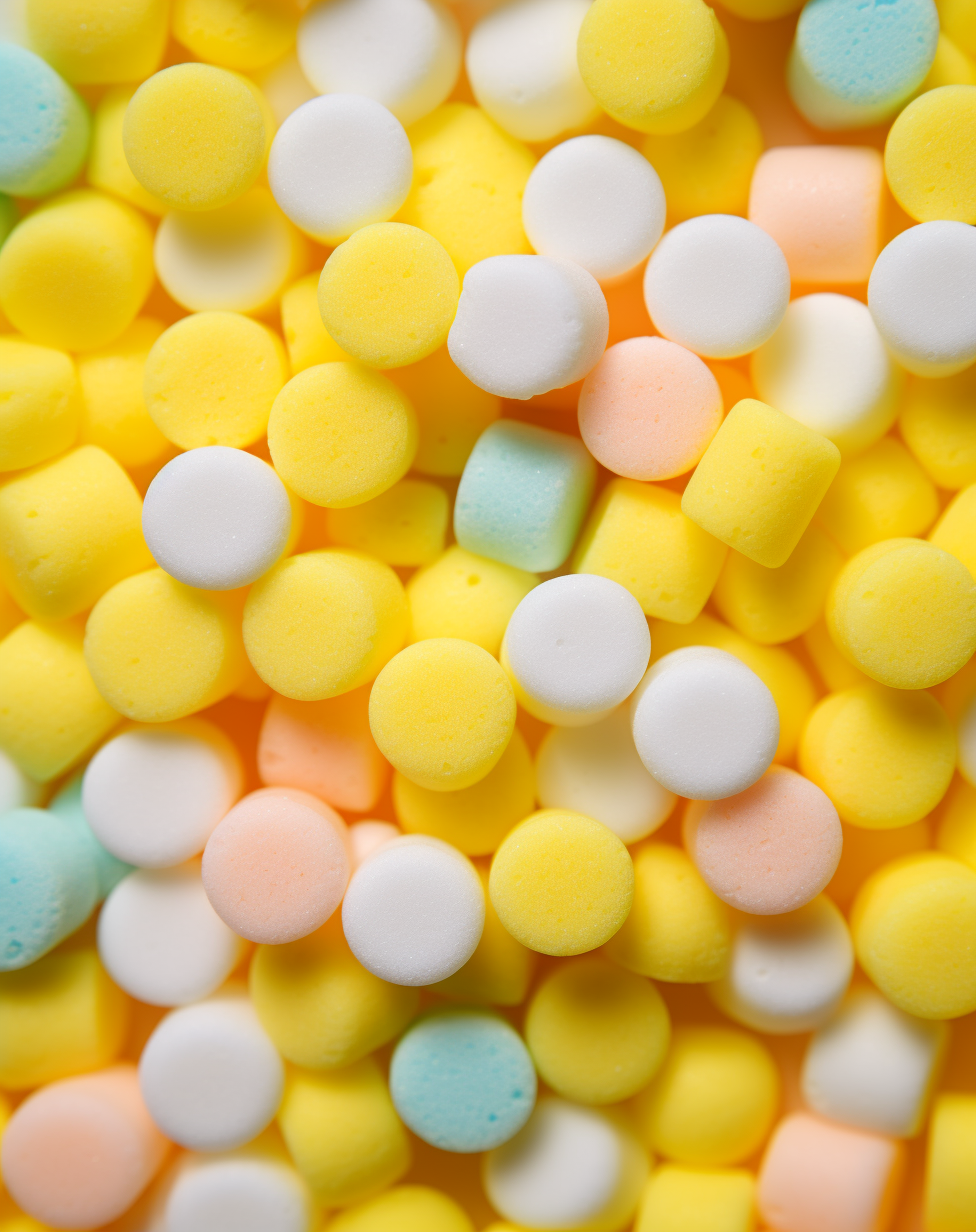 Pastel Candy Mosaic Photo on Lummi
