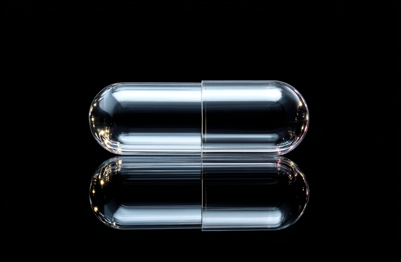 Transparent Capsule Object Photo on Lummi