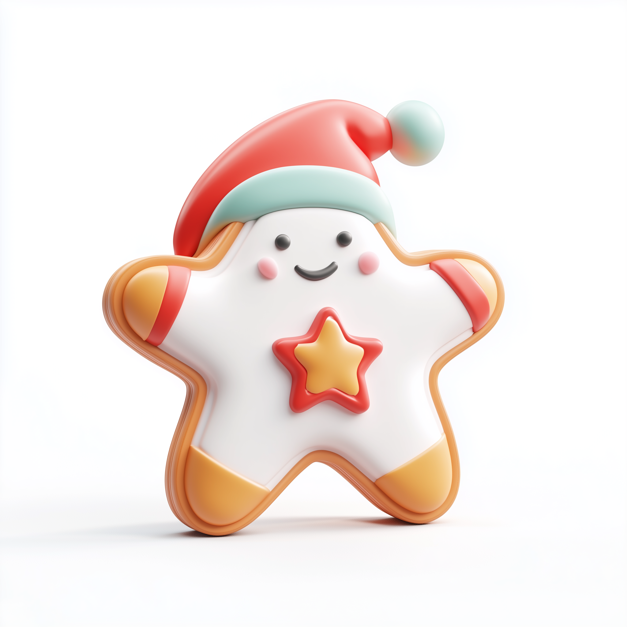 Whimsical Star Character 3D Image on Lummi