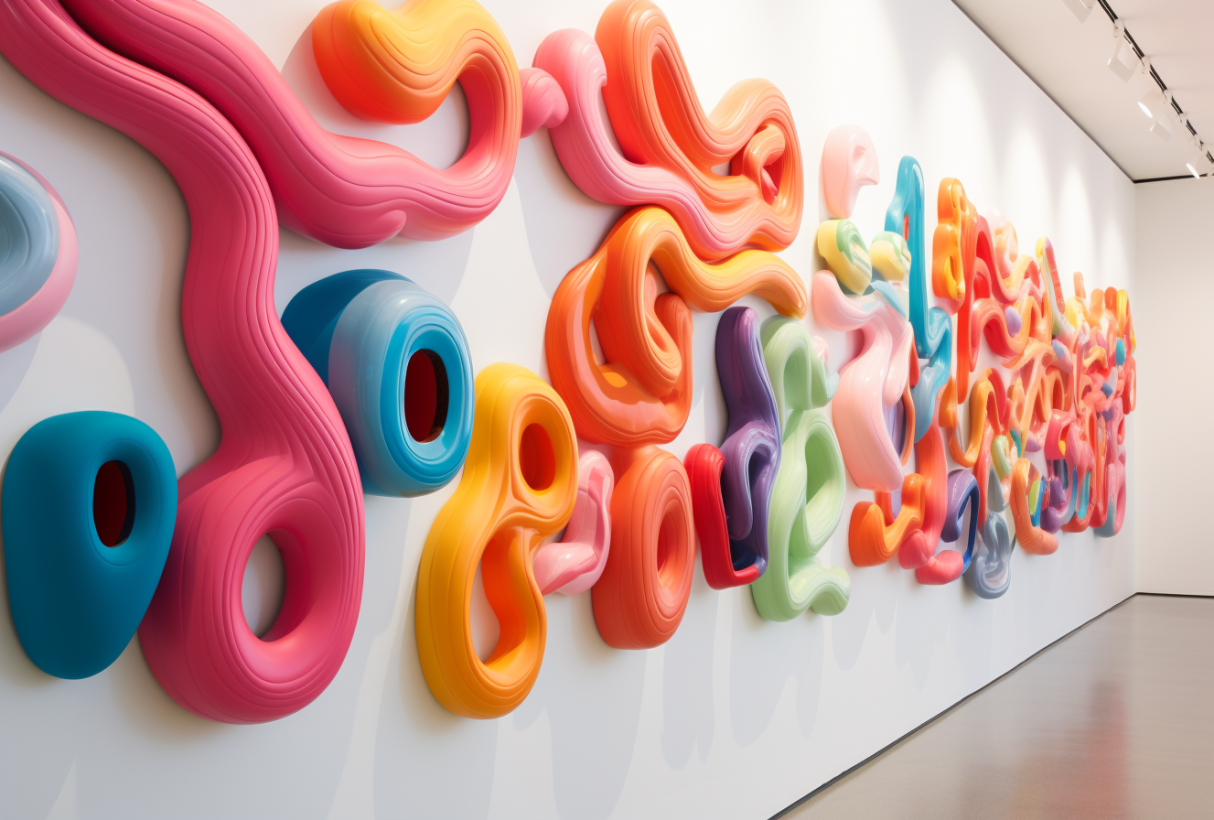 Vibrant Rhythms: A Symphony of Color and Shape Photo on Lummi