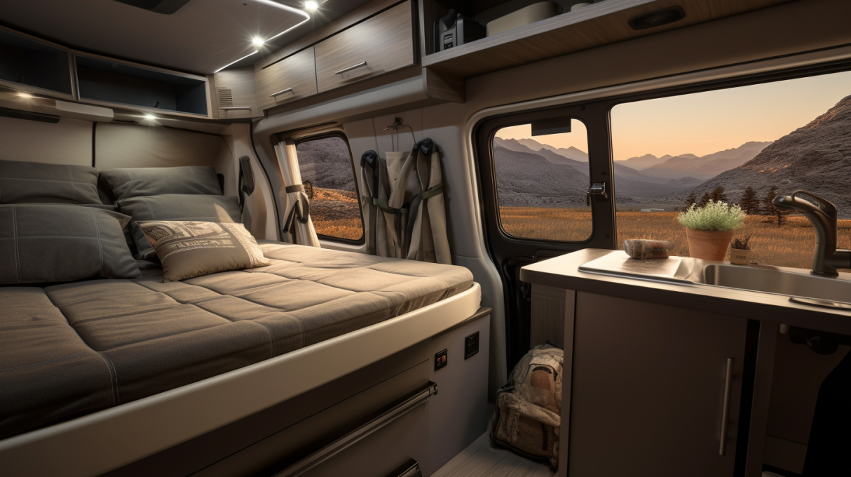 Sunrise Retreat: Cozy Modern Camper with Mountain View Photo on Lummi