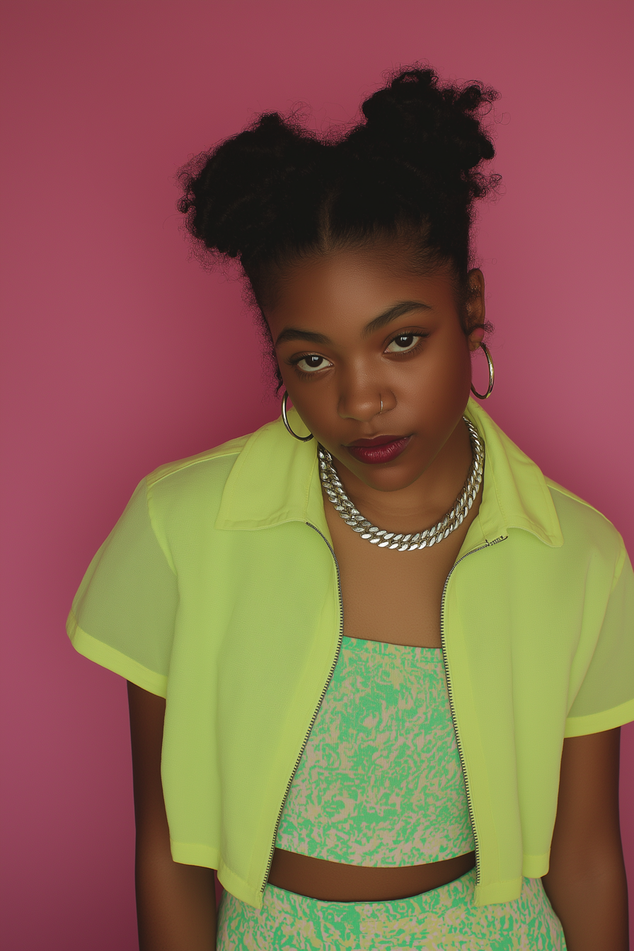 Stylish Woman Portrait Photo on Lummi