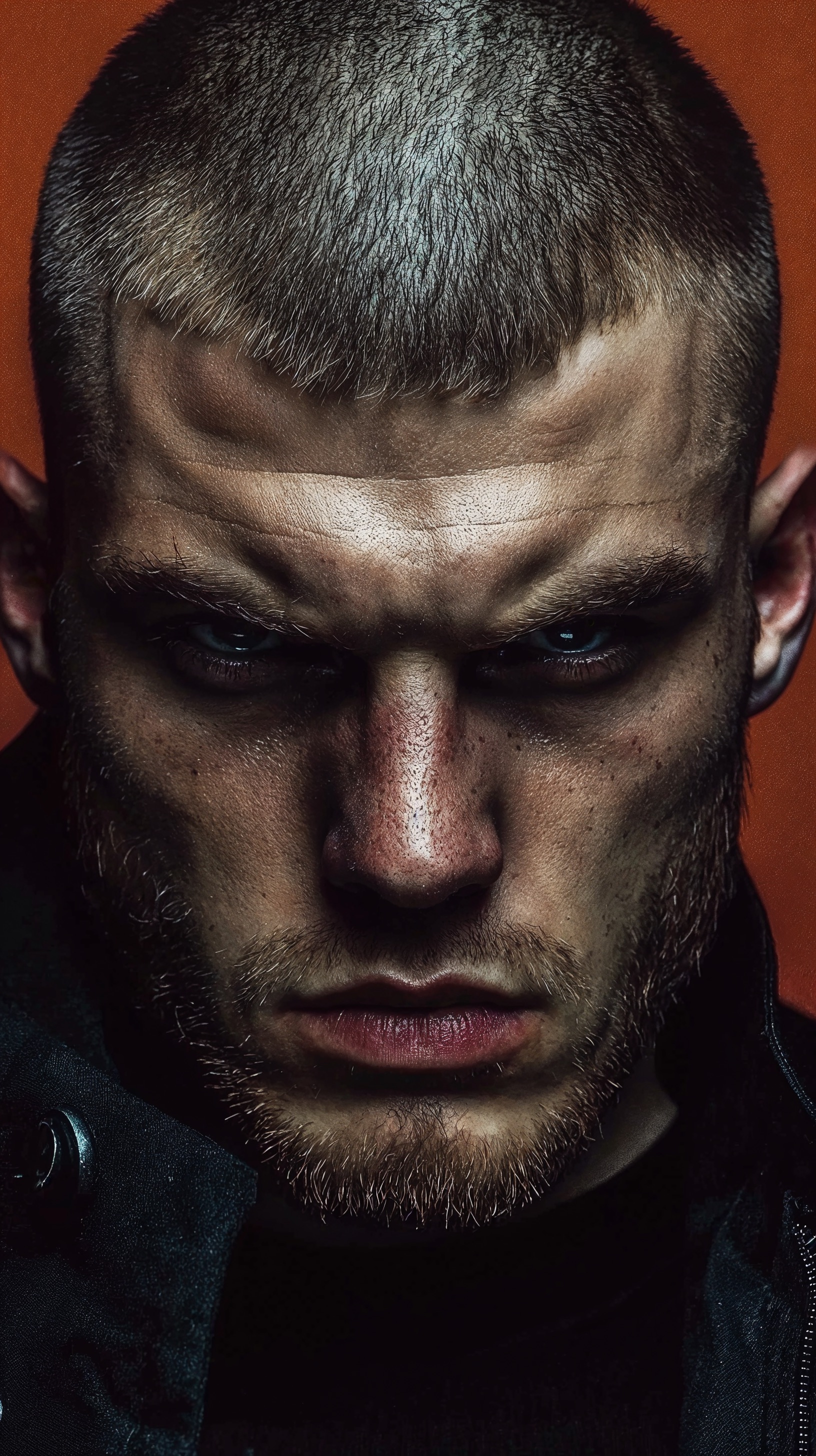 Intense Male Portrait Photo on Lummi