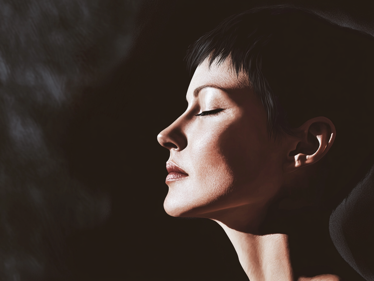 Introspective Portrait Photo on Lummi