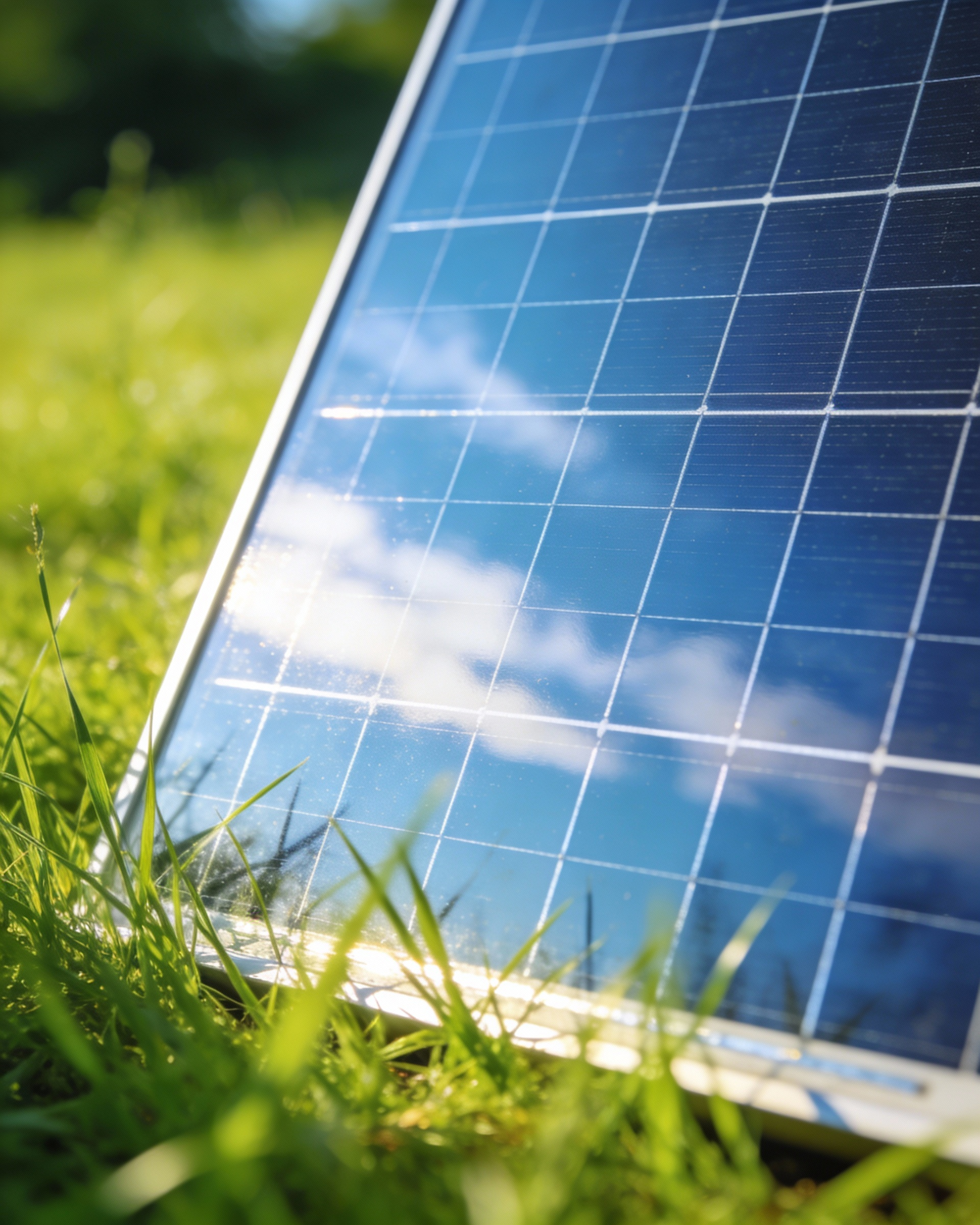 Solar Panel in Nature Photo on Lummi