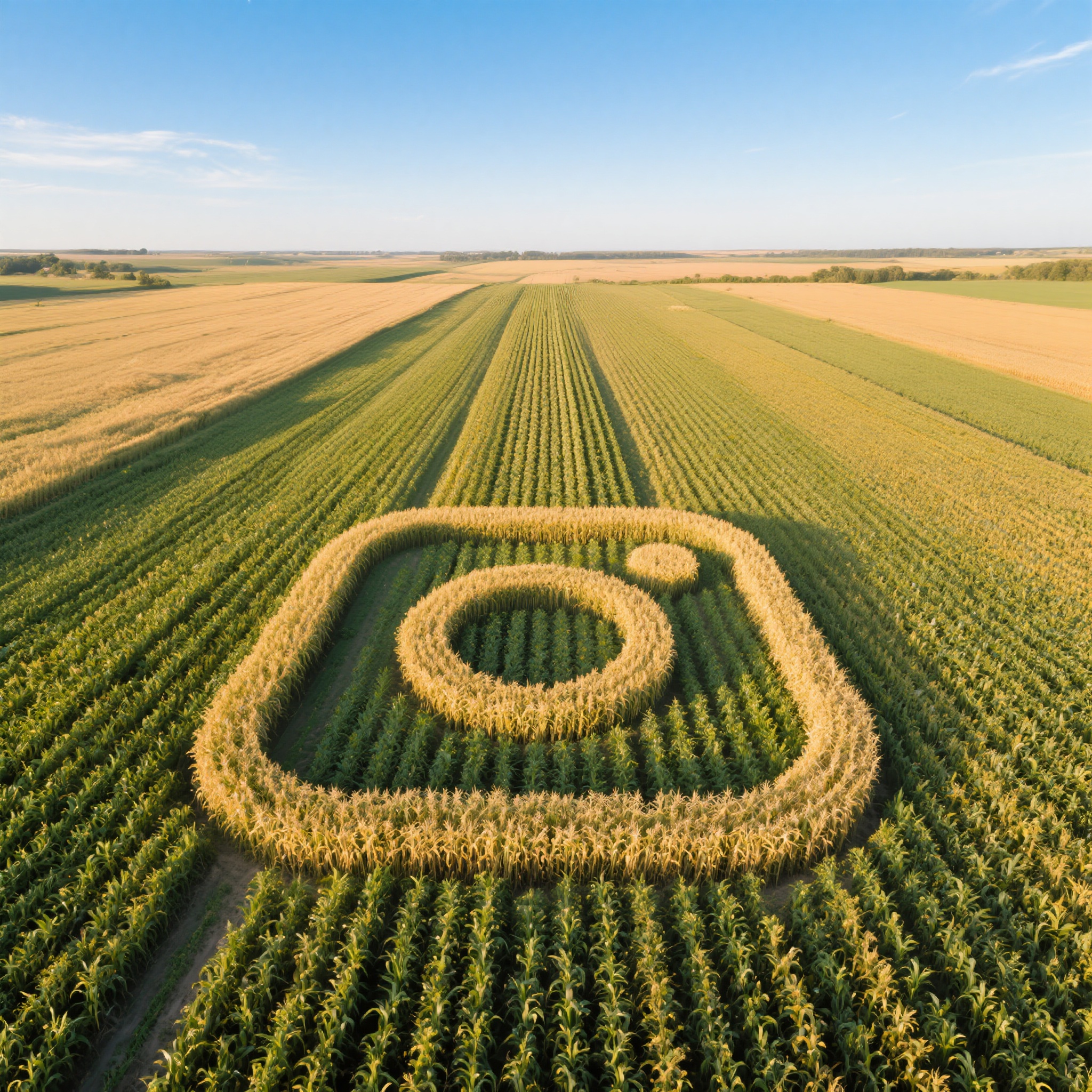 Cornfield Instagram Logo Photo on Lummi