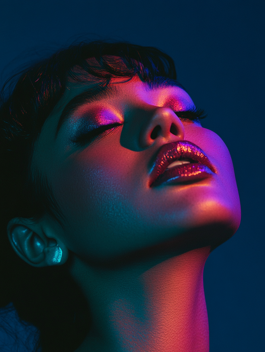 Dramatic Portrait Glow Photo on Lummi