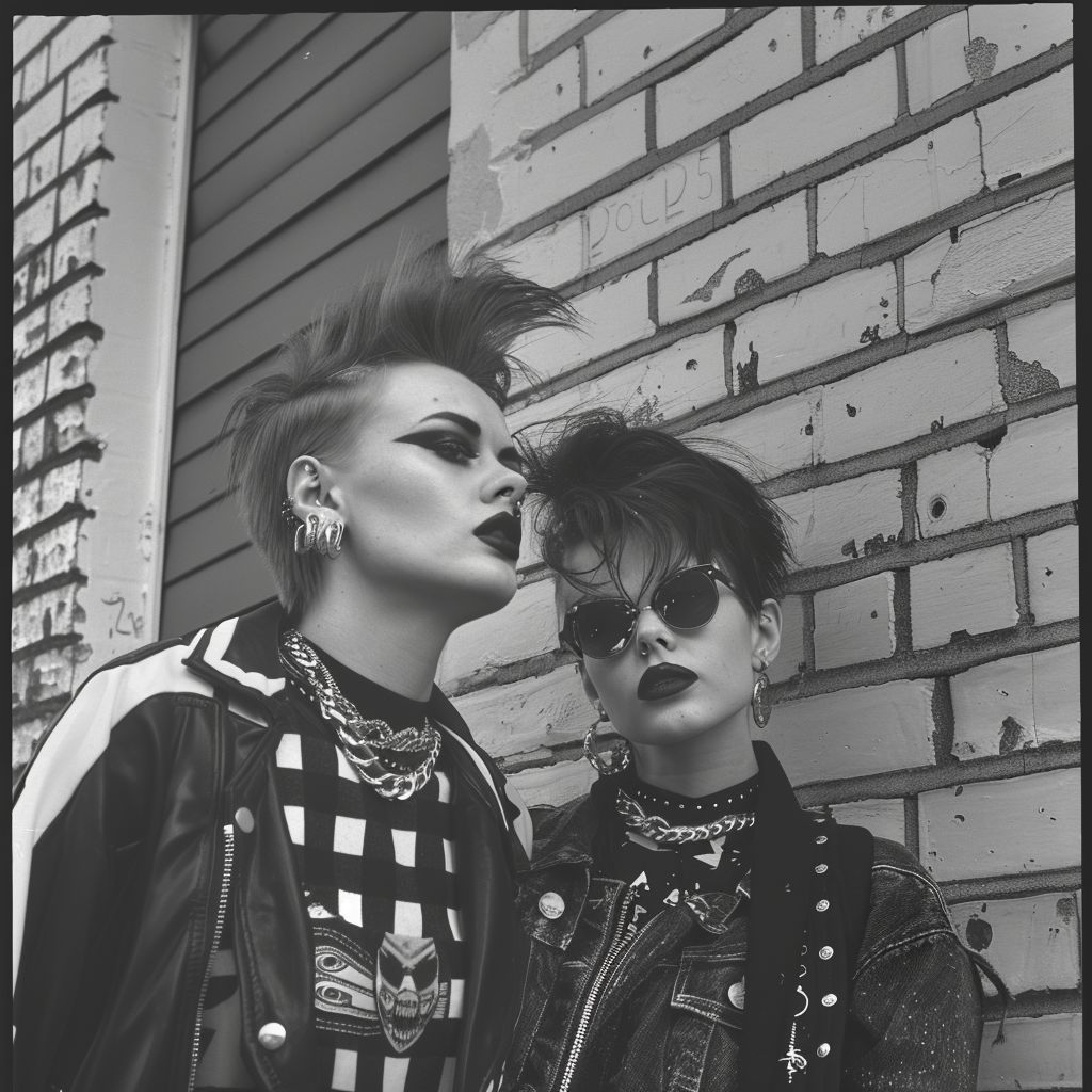 Punk Aesthetic Duo Photo on Lummi