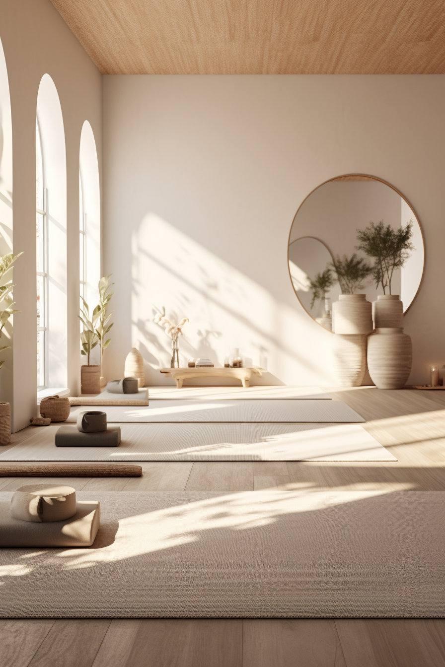 Tranquil Zen Meditation Studio Photo on Lummi