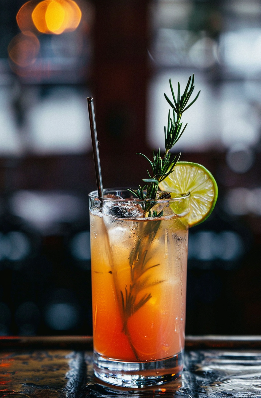 Elegant Two-Tone Cocktail Photo on Lummi