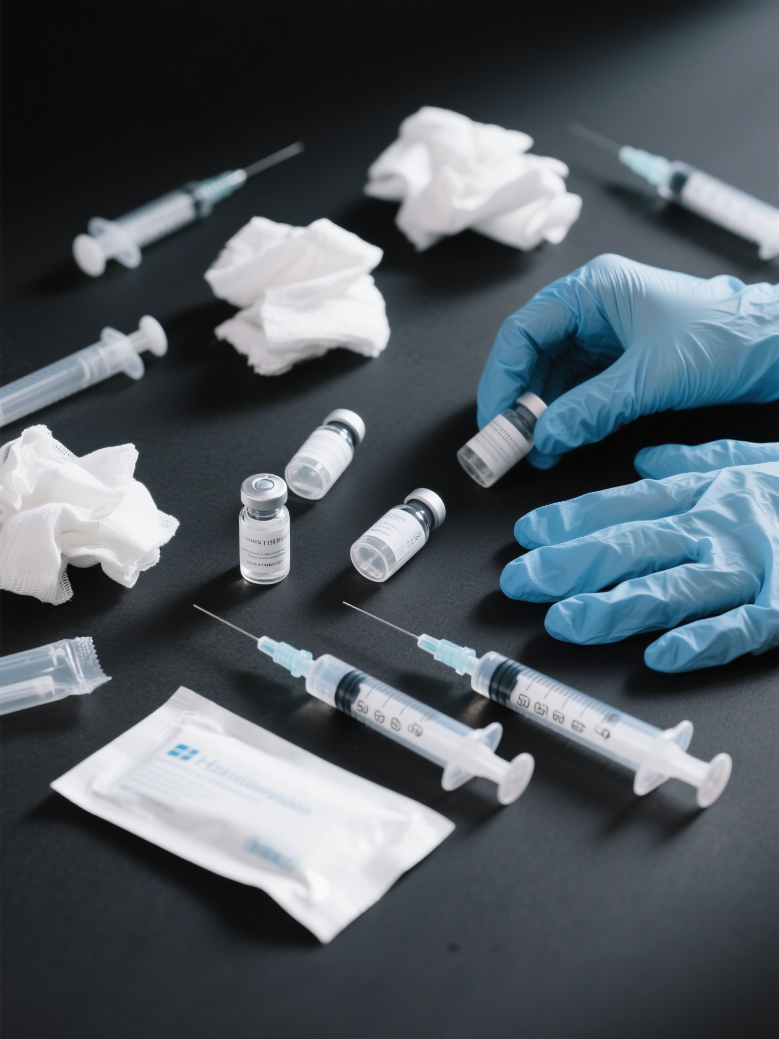 Medical Procedure Setup Photo on Lummi