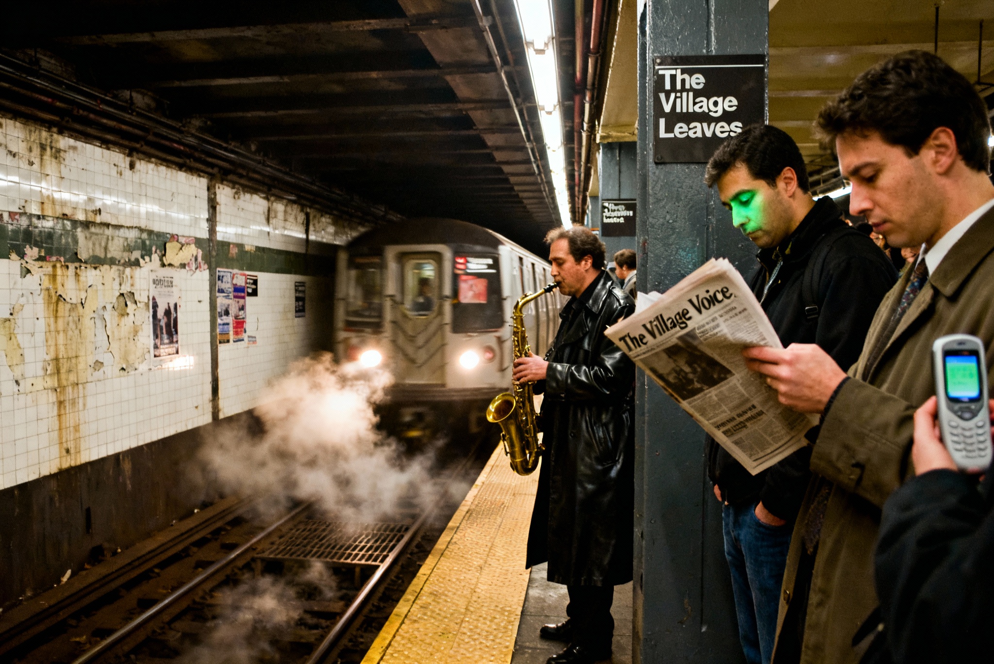 Urban Subway Scene Photo on Lummi