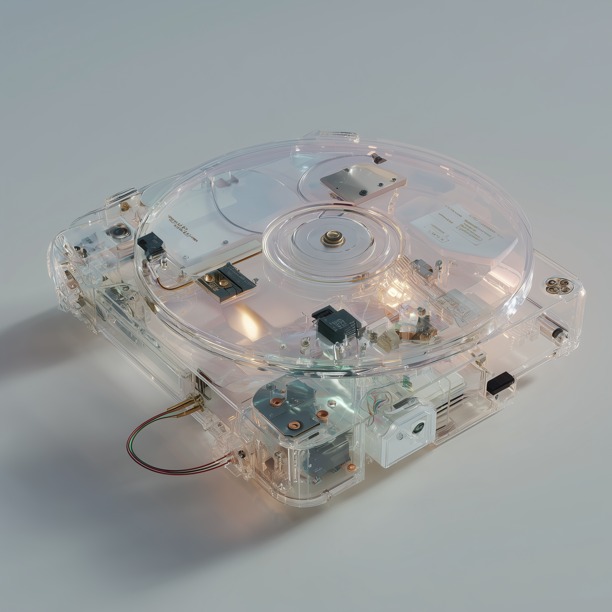 Transparent Device Display Photo on Lummi