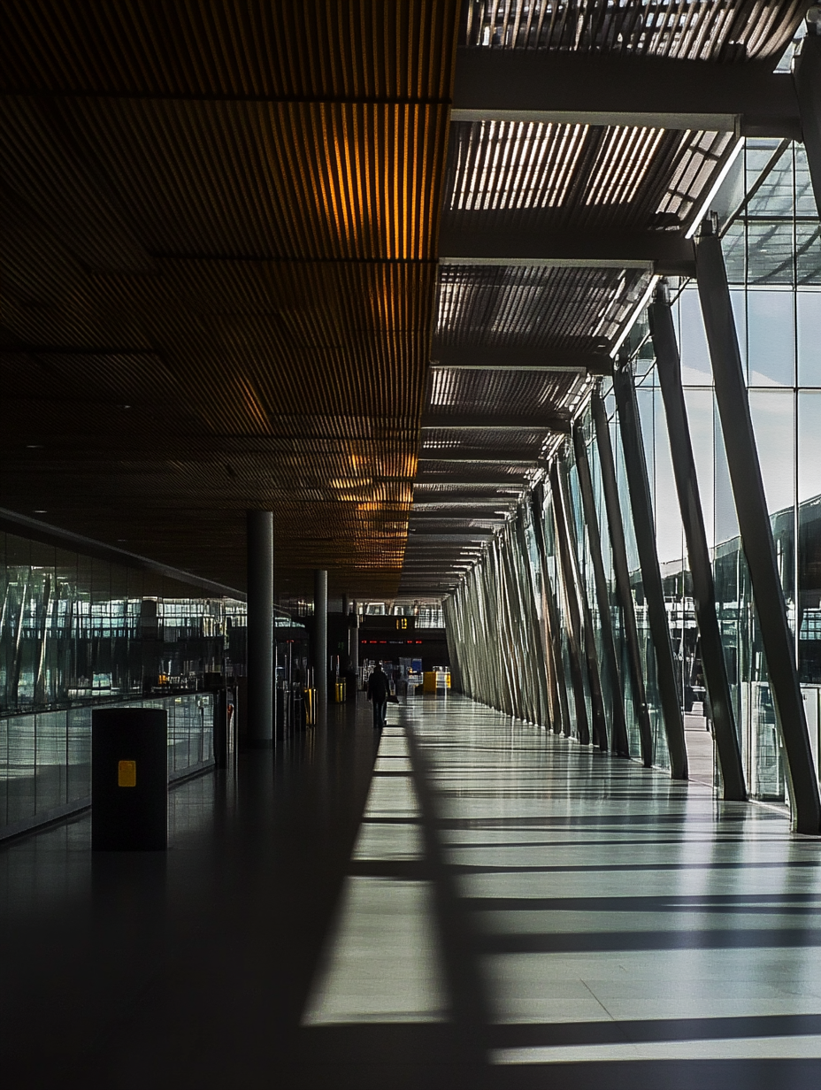 Modern Airport Terminal Photo on Lummi