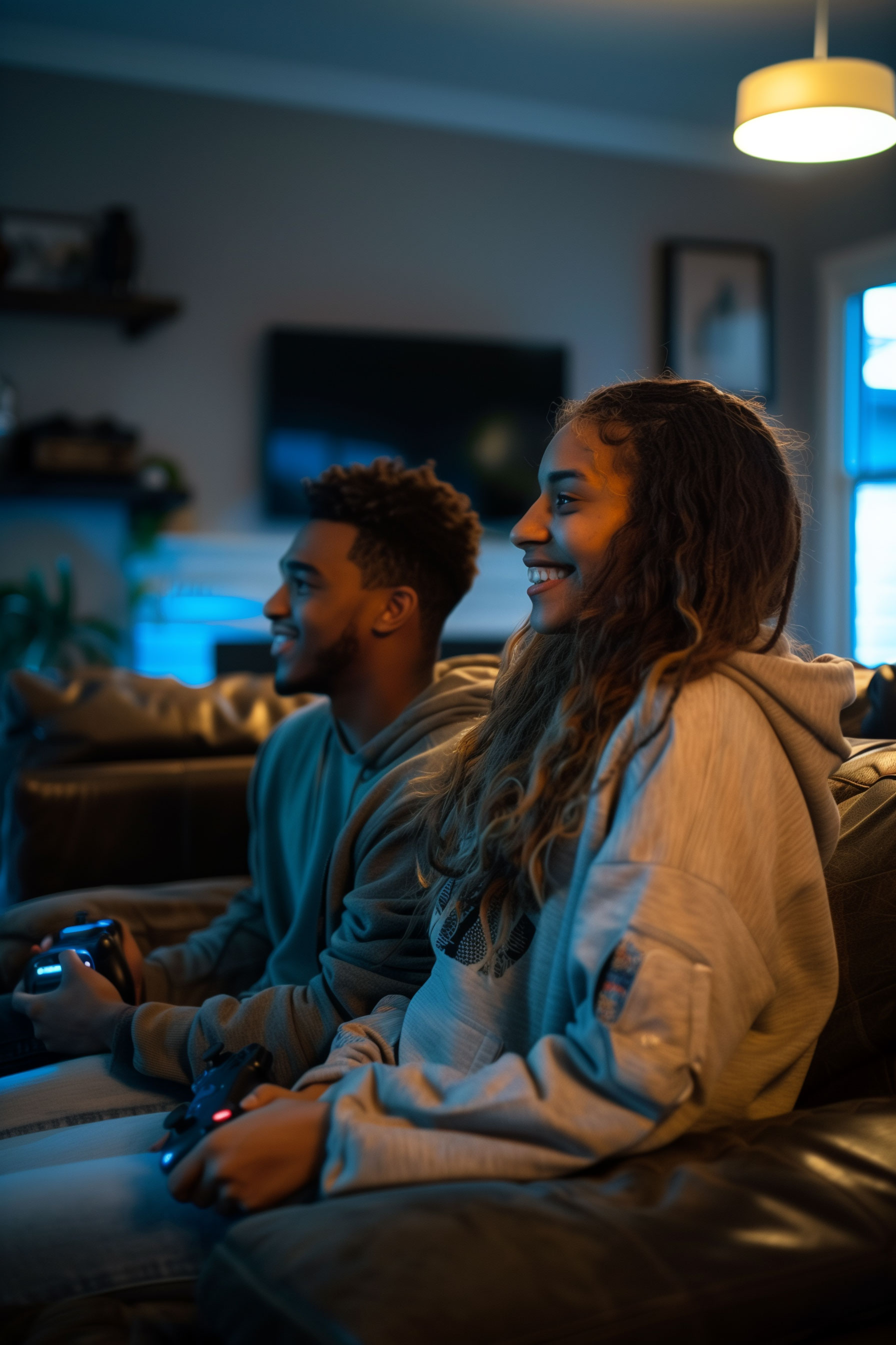 Cozy Gaming Session Photo on Lummi