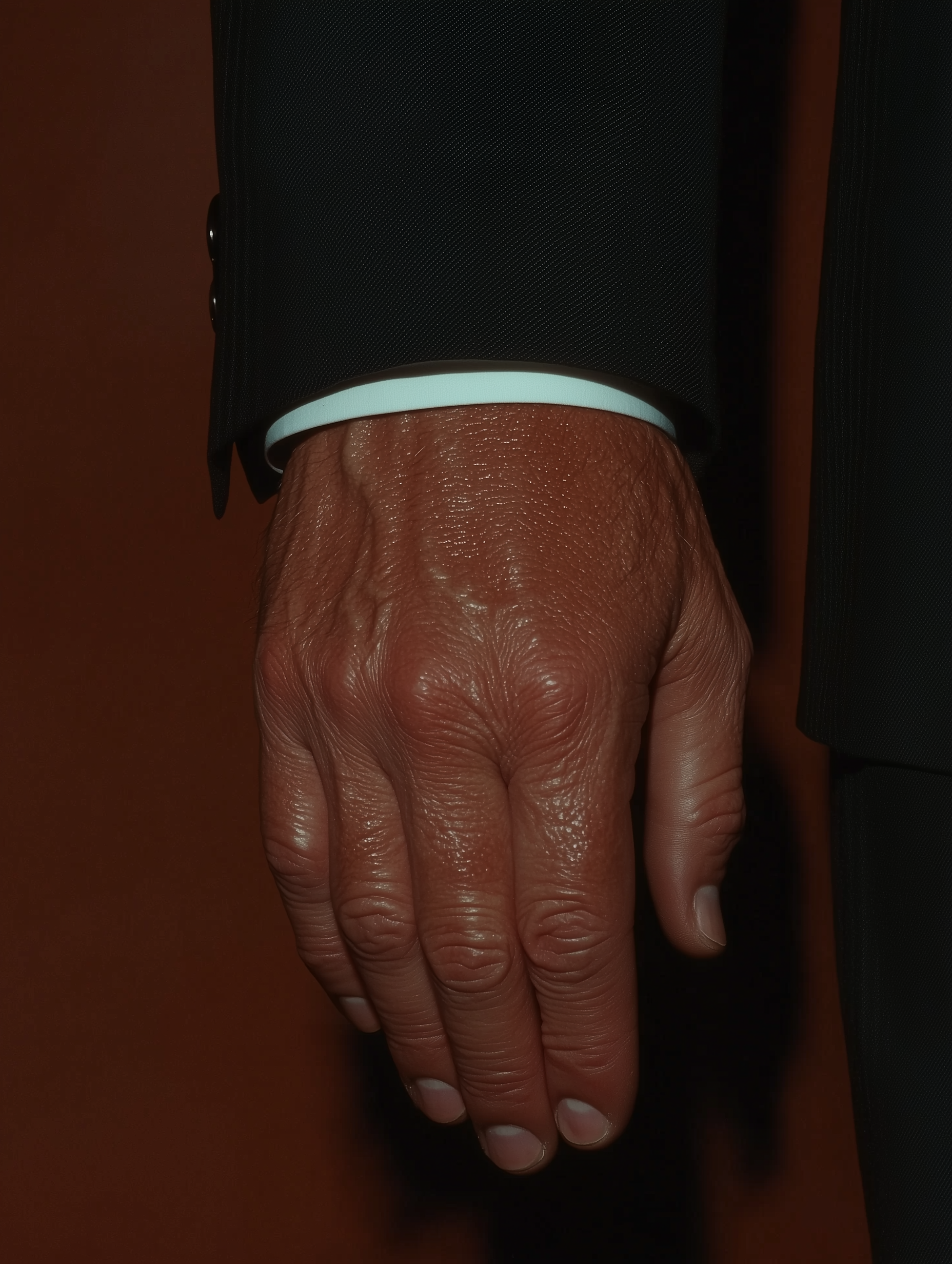 Close-up of a Male Hand in Formal Attire Photo on Lummi