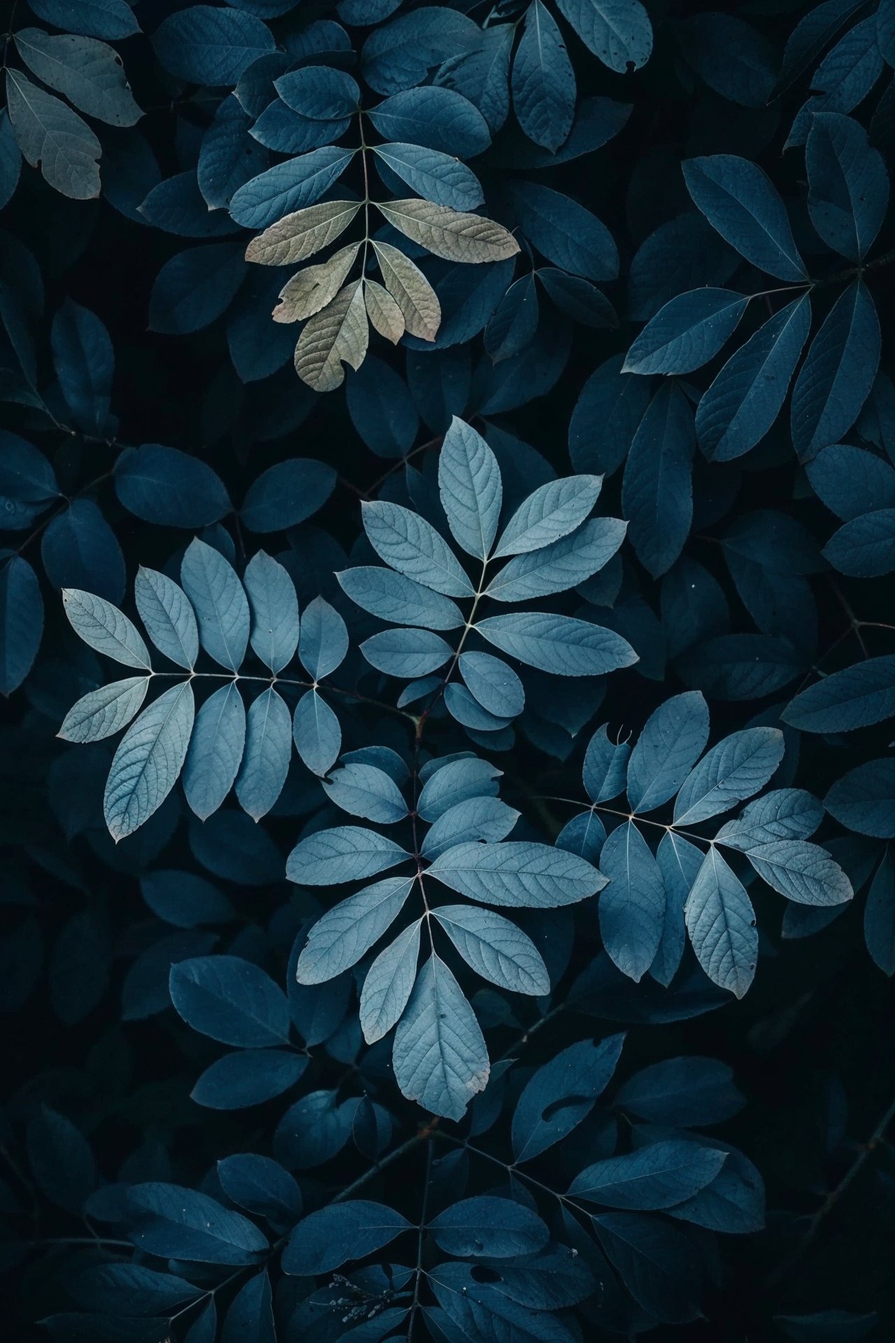 Moody Leaf Array Photo on Lummi