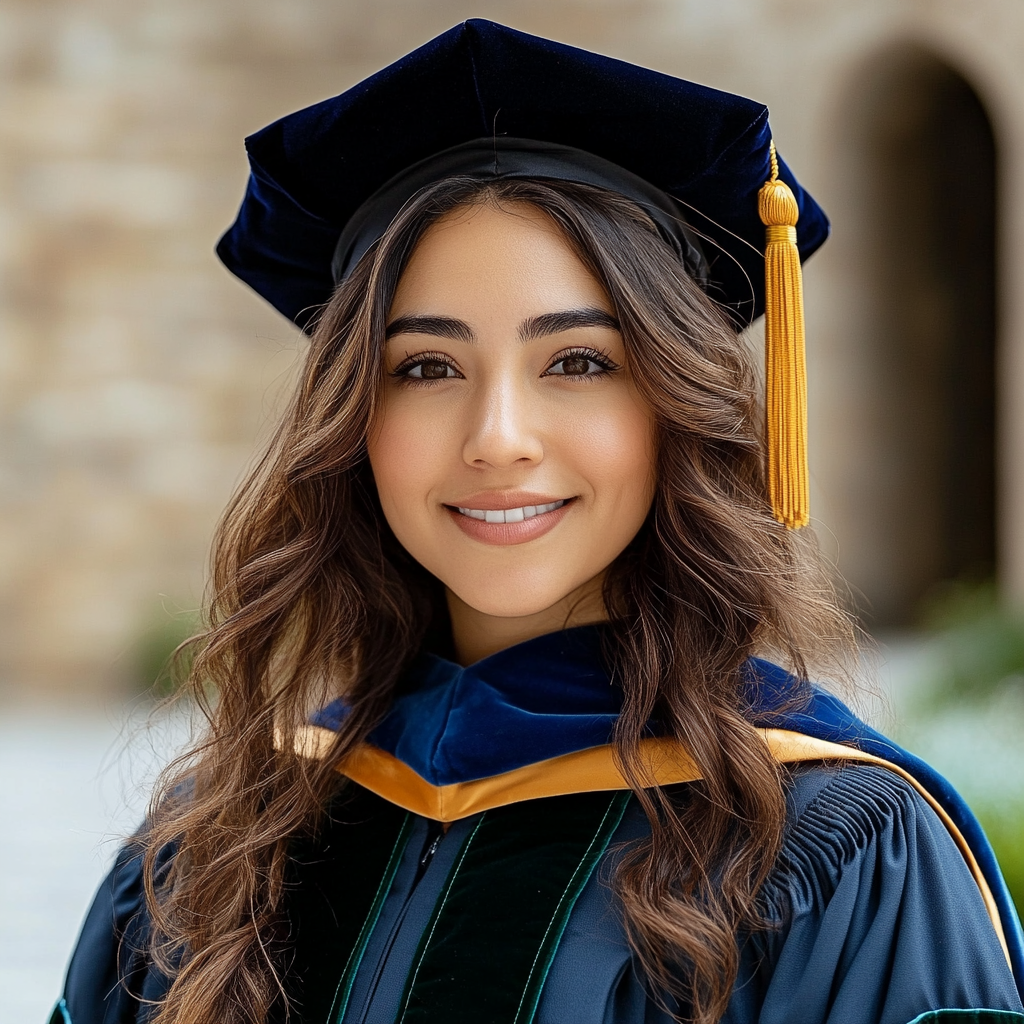 Graduation Portrait Photo on Lummi