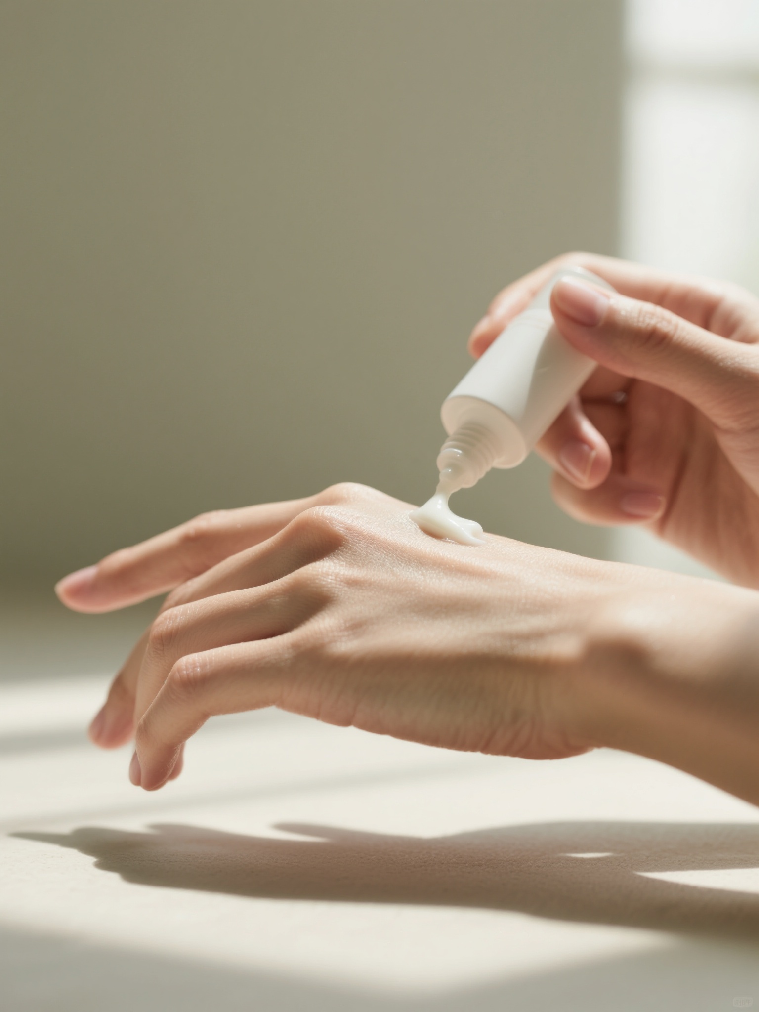 Hand Cream Application Photo on Lummi