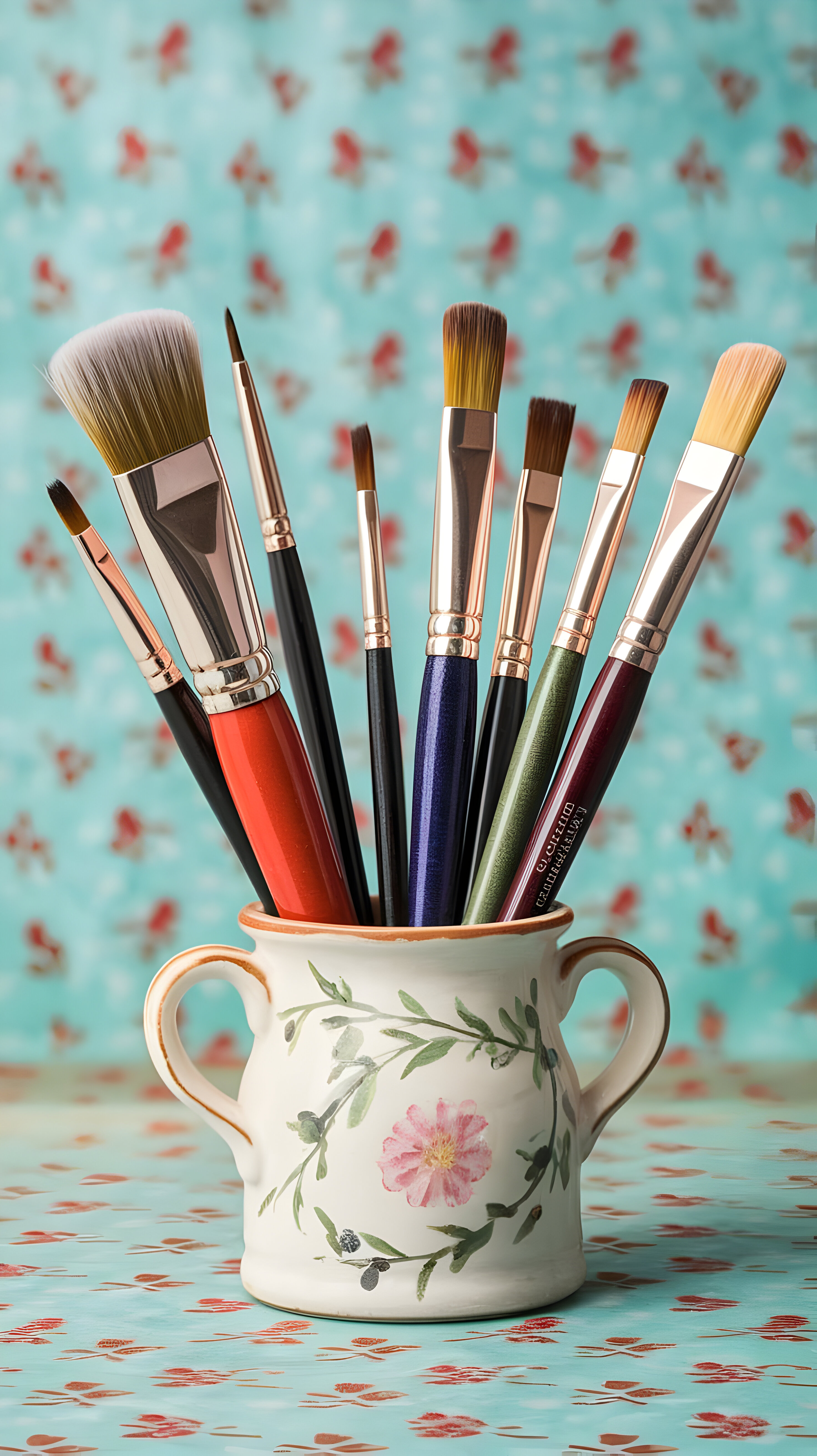 Artistic Paintbrush Mug Photo on Lummi