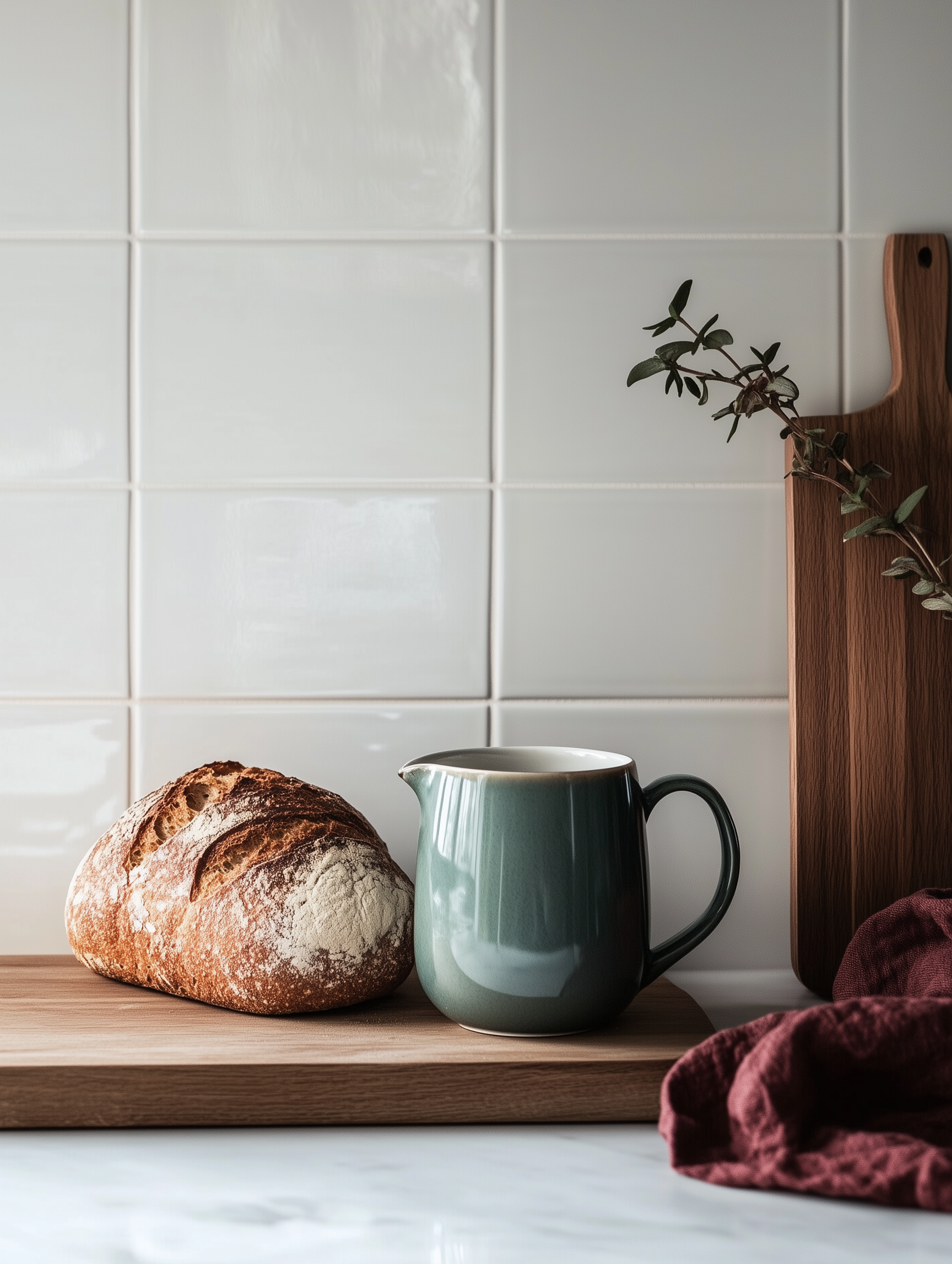 Rustic Bread Scene Photo on Lummi