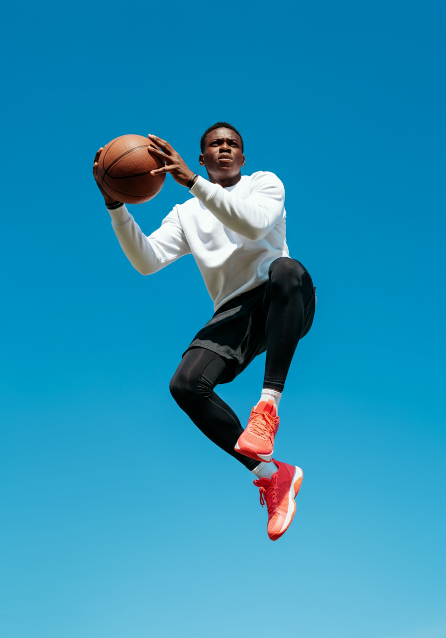 Dynamic Basketball Action Photo on Lummi