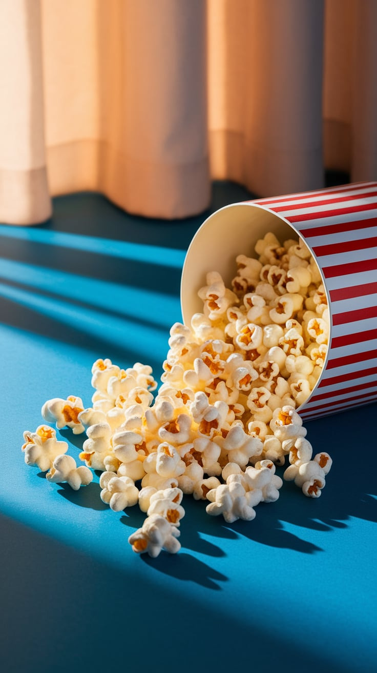 Popcorn Spill Scene Photo on Lummi