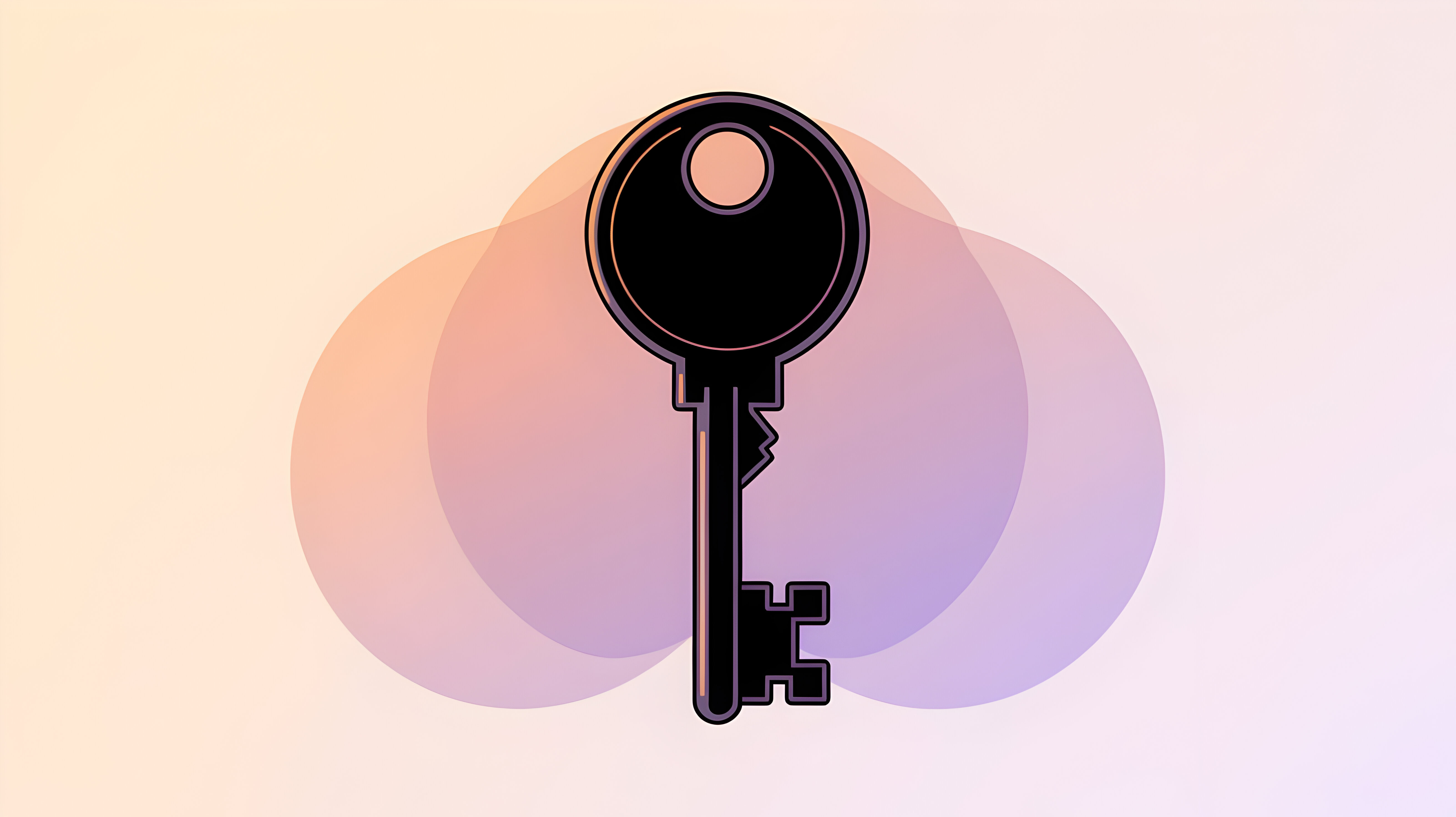 Minimalist Key Design Illustration on Lummi