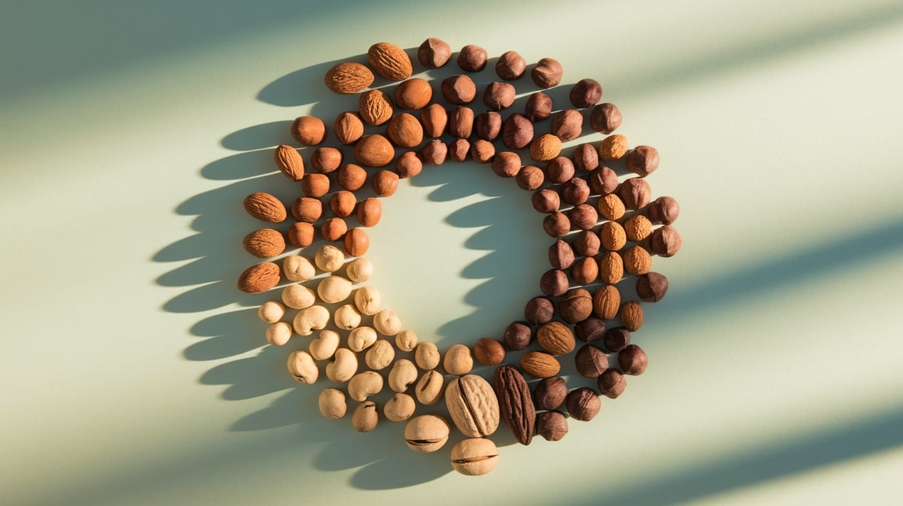 Circular Nut Pattern Photo on Lummi