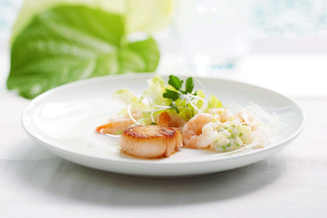 Lummi Photo - Elegant Seafood Plating