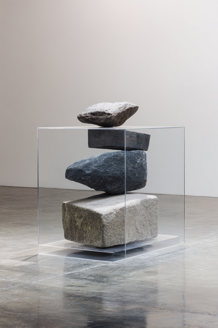 Modern Stone Installation Photo on Lummi