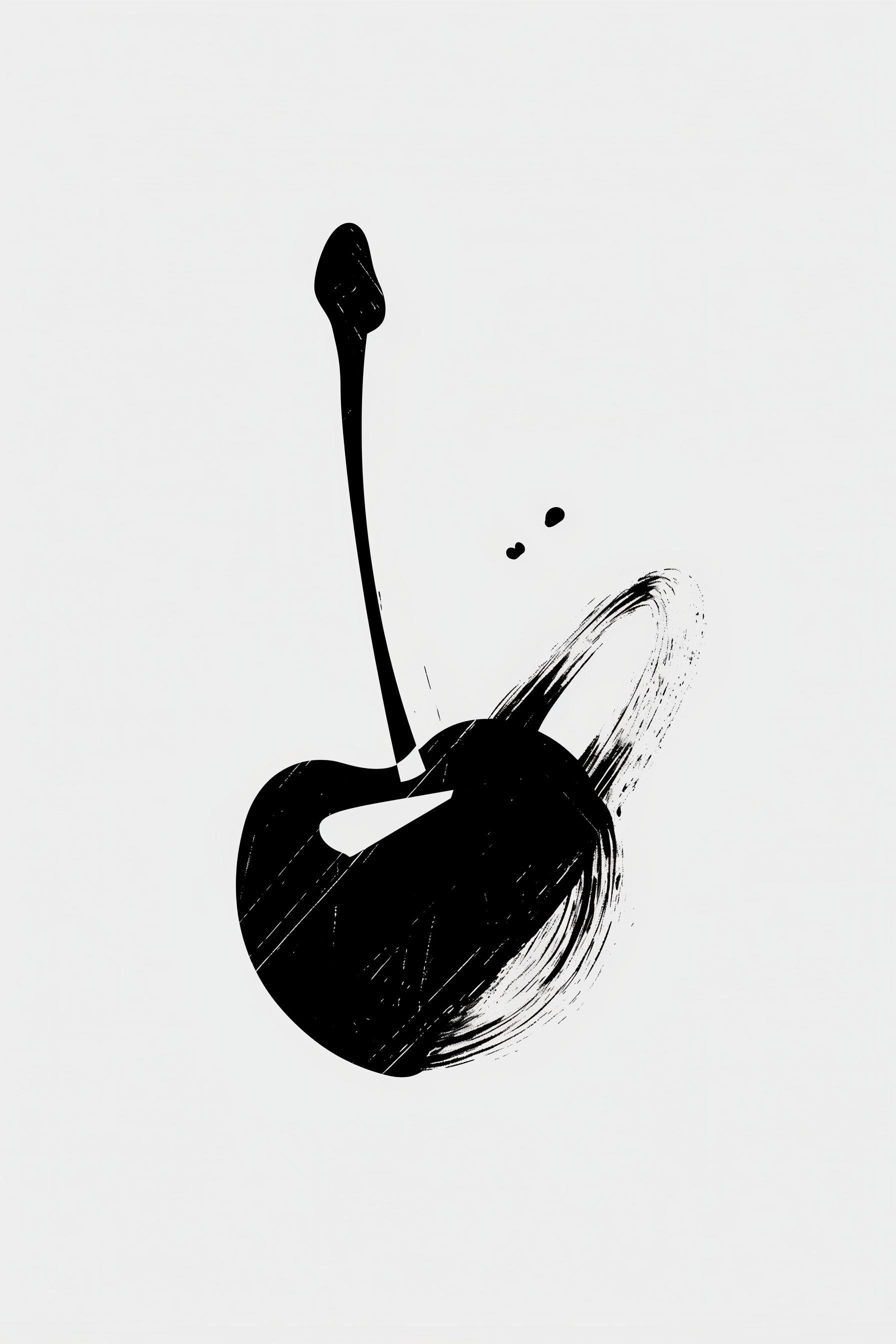 Abstract Cherry Art Illustration on Lummi