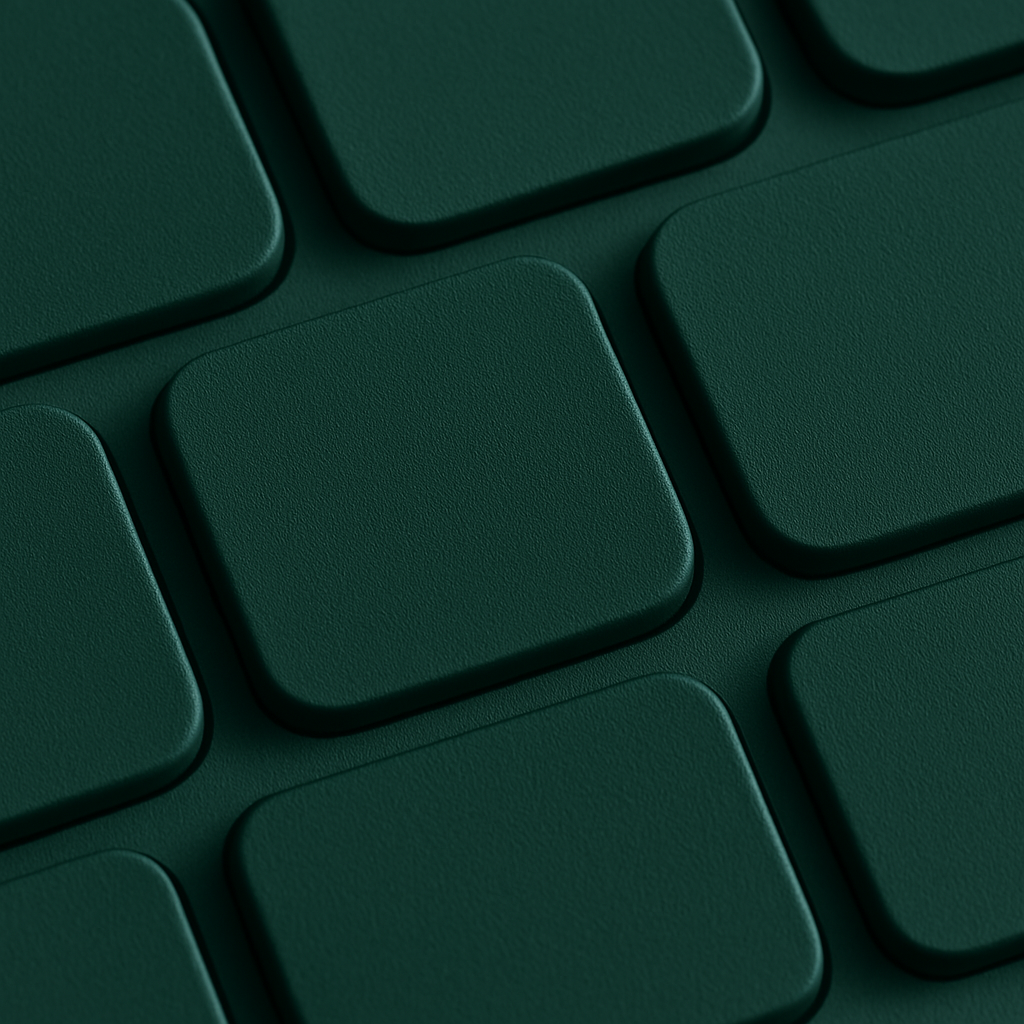 Dark Green Tile Grid Photo on Lummi
