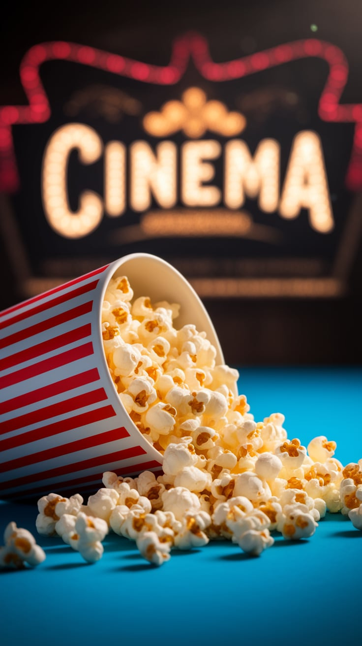 Popcorn Spill Scene Photo on Lummi