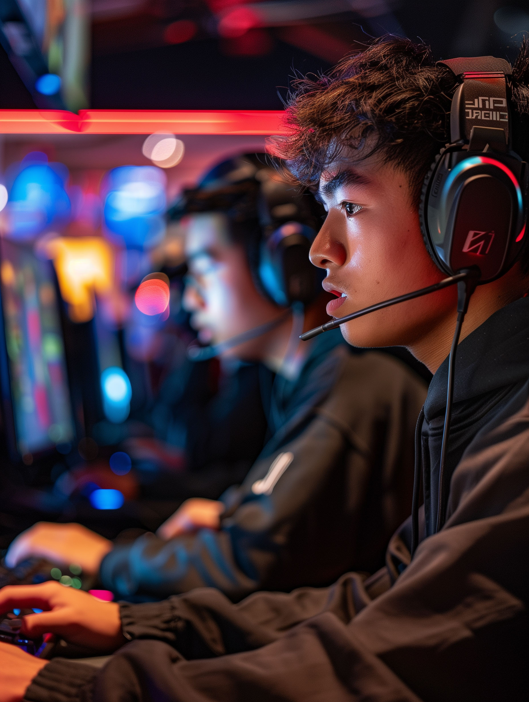 Intense eSports Gaming Session Photo on Lummi