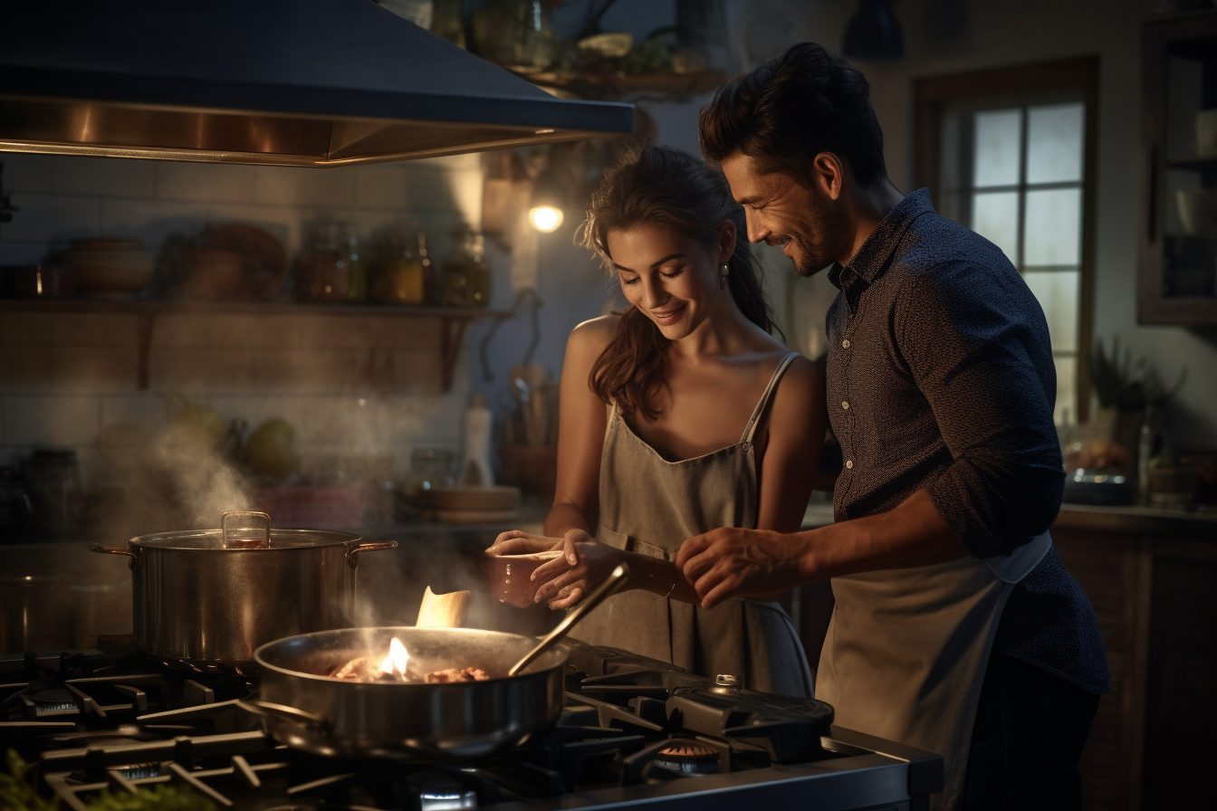 Intimate Kitchen Collaboration Photo on Lummi