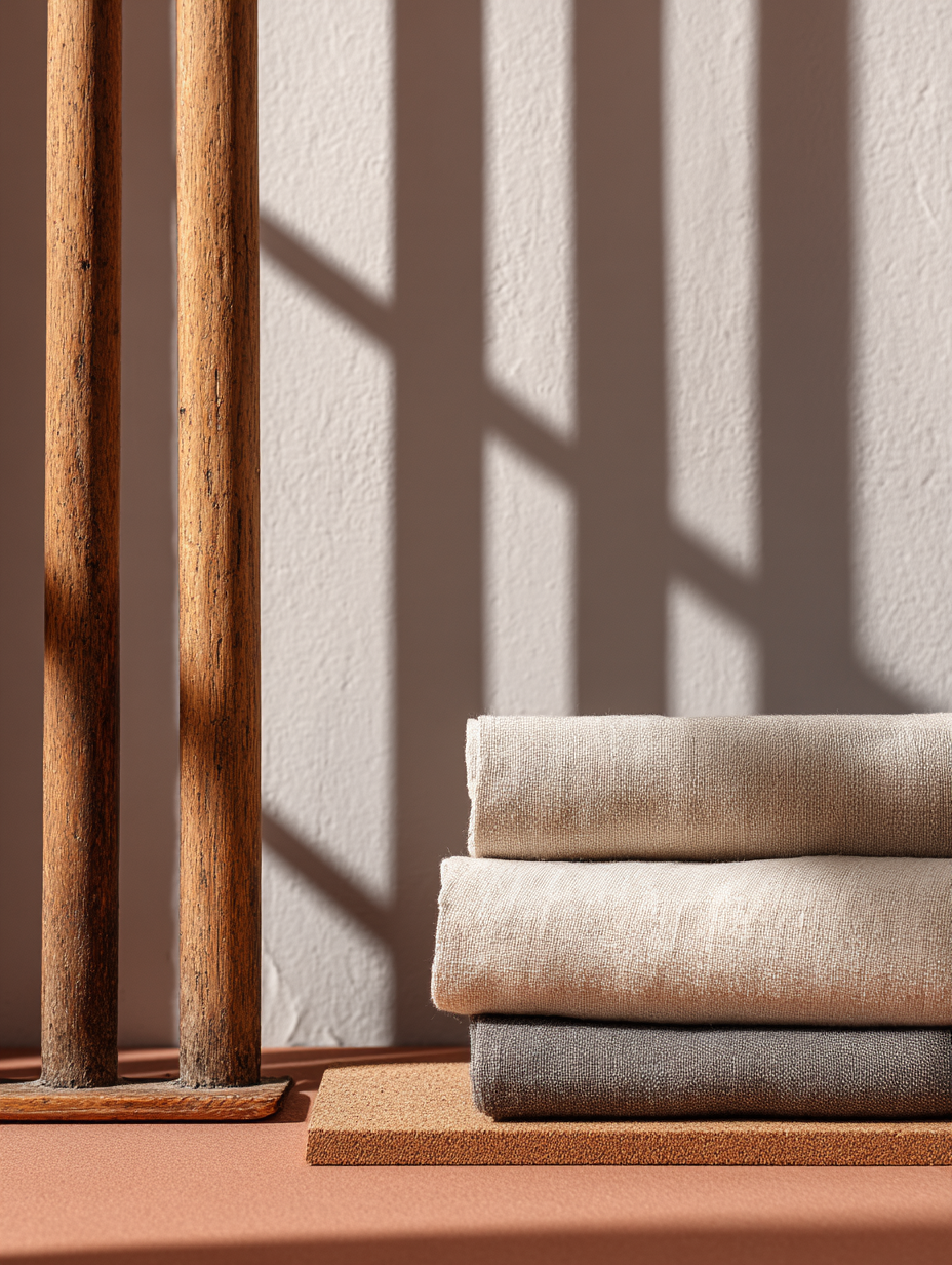 Minimalist Linen Stack Photo on Lummi