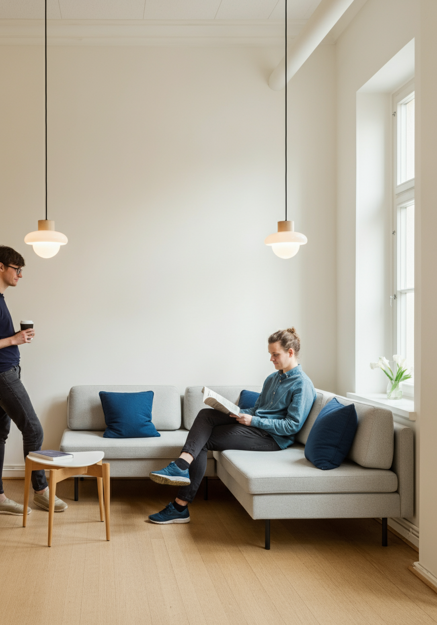 Modern Living Room Scene Photo on Lummi
