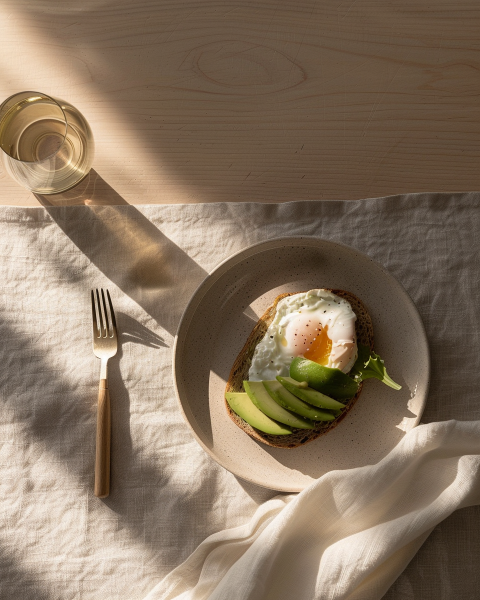 Minimalist Breakfast Scene Photo on Lummi