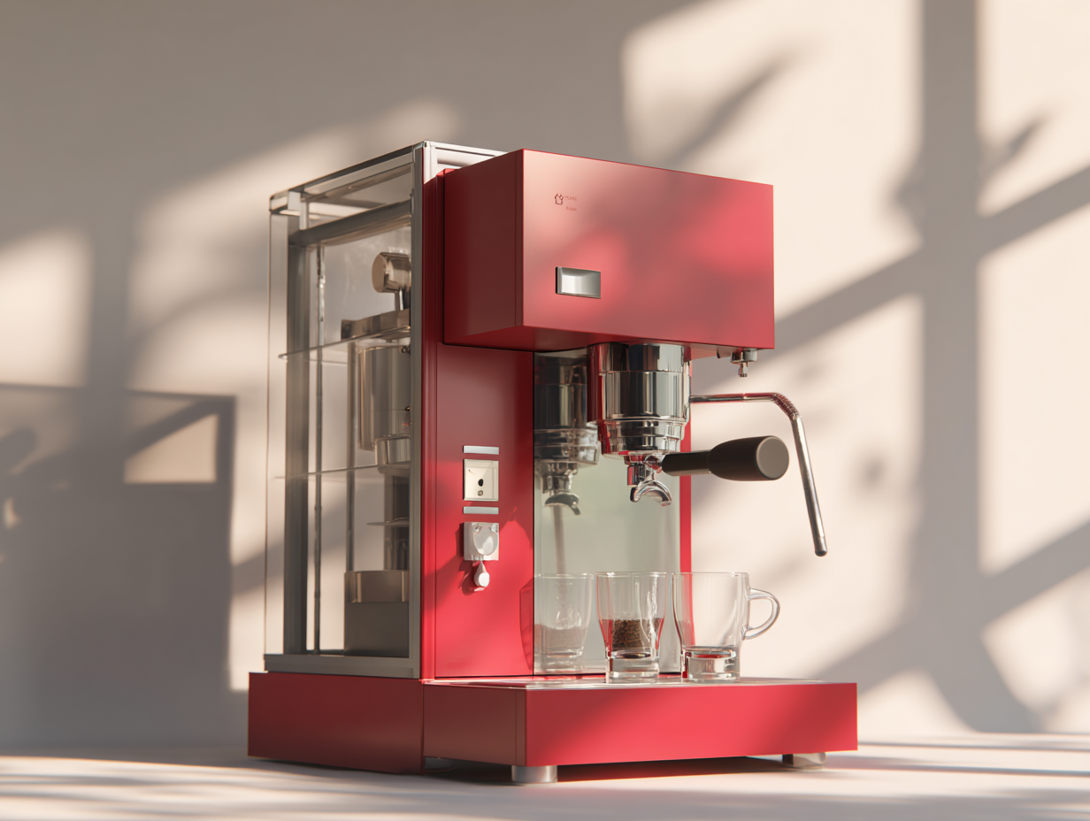 Modern Espresso Machine Photo on Lummi