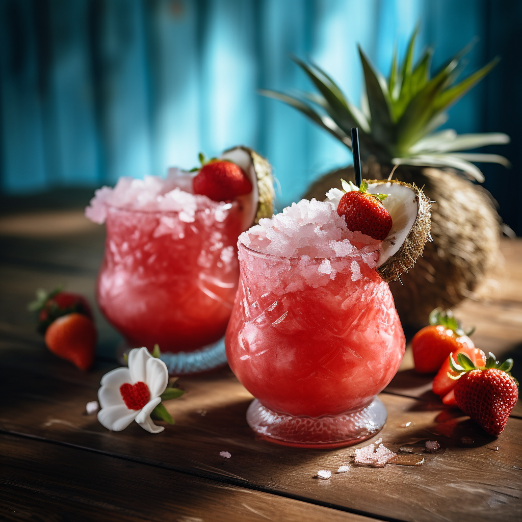Tropical Strawberry Bliss Photo on Lummi