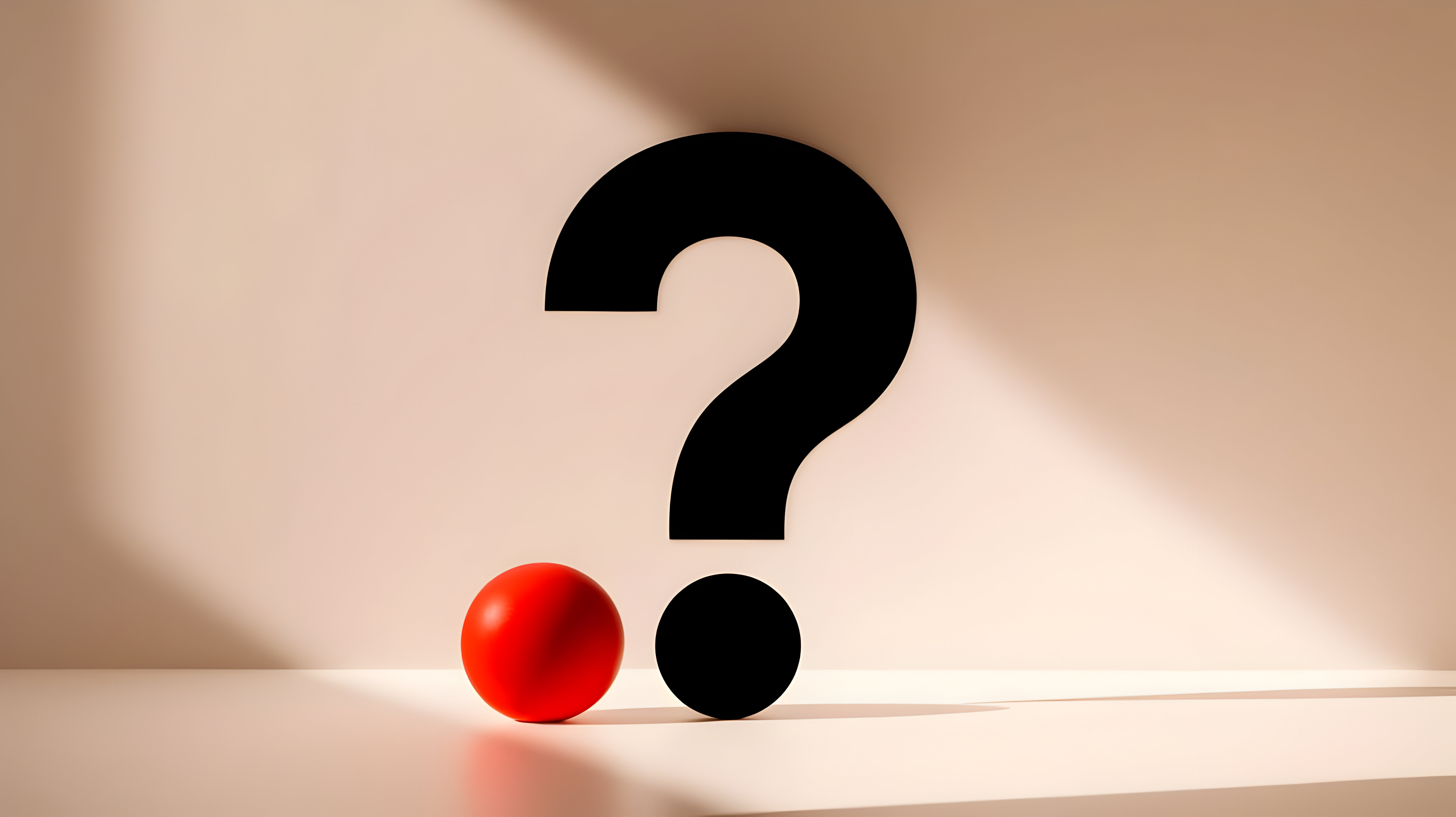 Minimalist Question Mark Illustration on Lummi