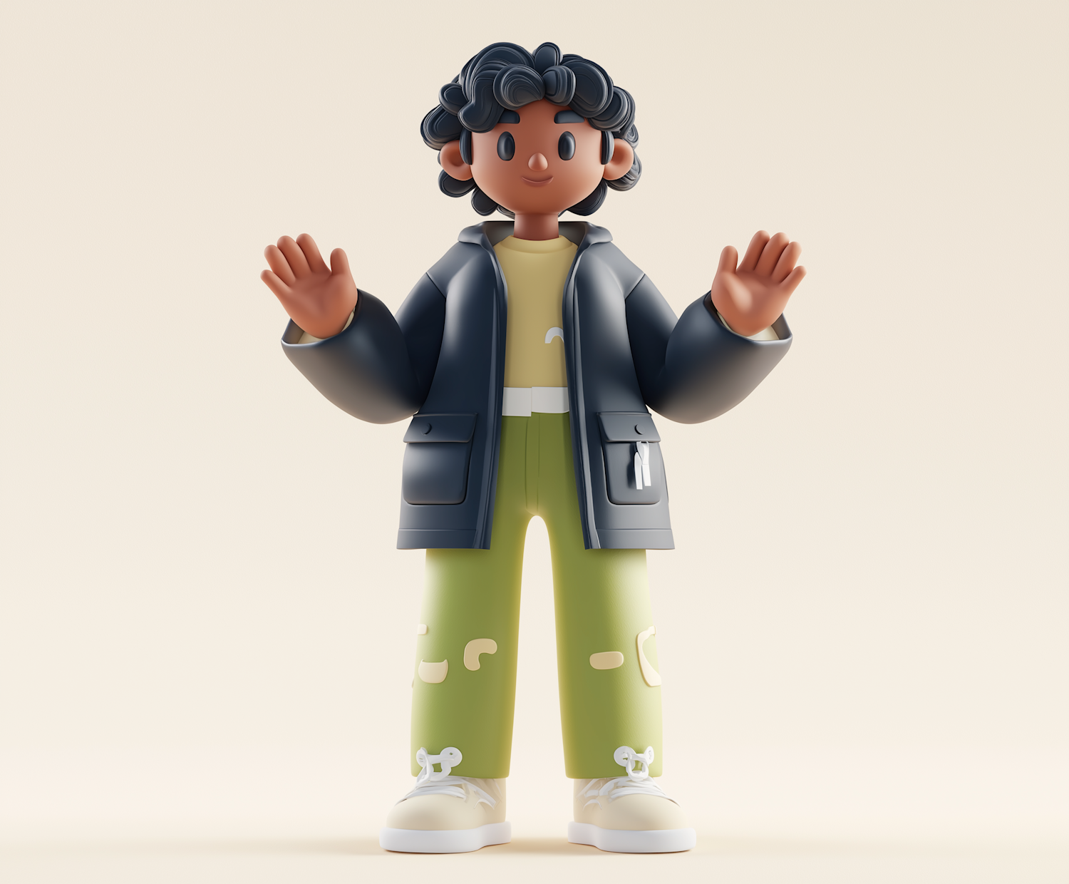 Lummi 3D - Stylized Cartoon Character